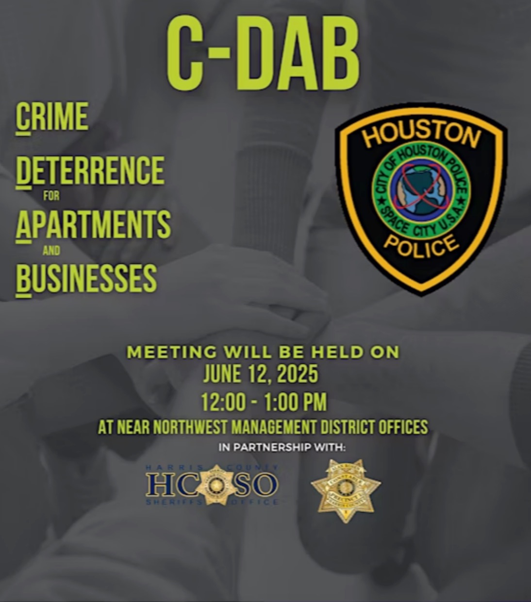 C-DAB (Crime Deterrence for Apartments and Businesses) - NNMD
